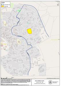 Local intake area map – Baler Primary School